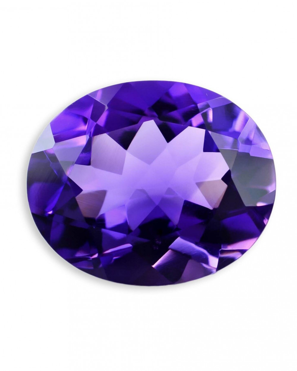 5X3mm OVAL AMETHYST AAA