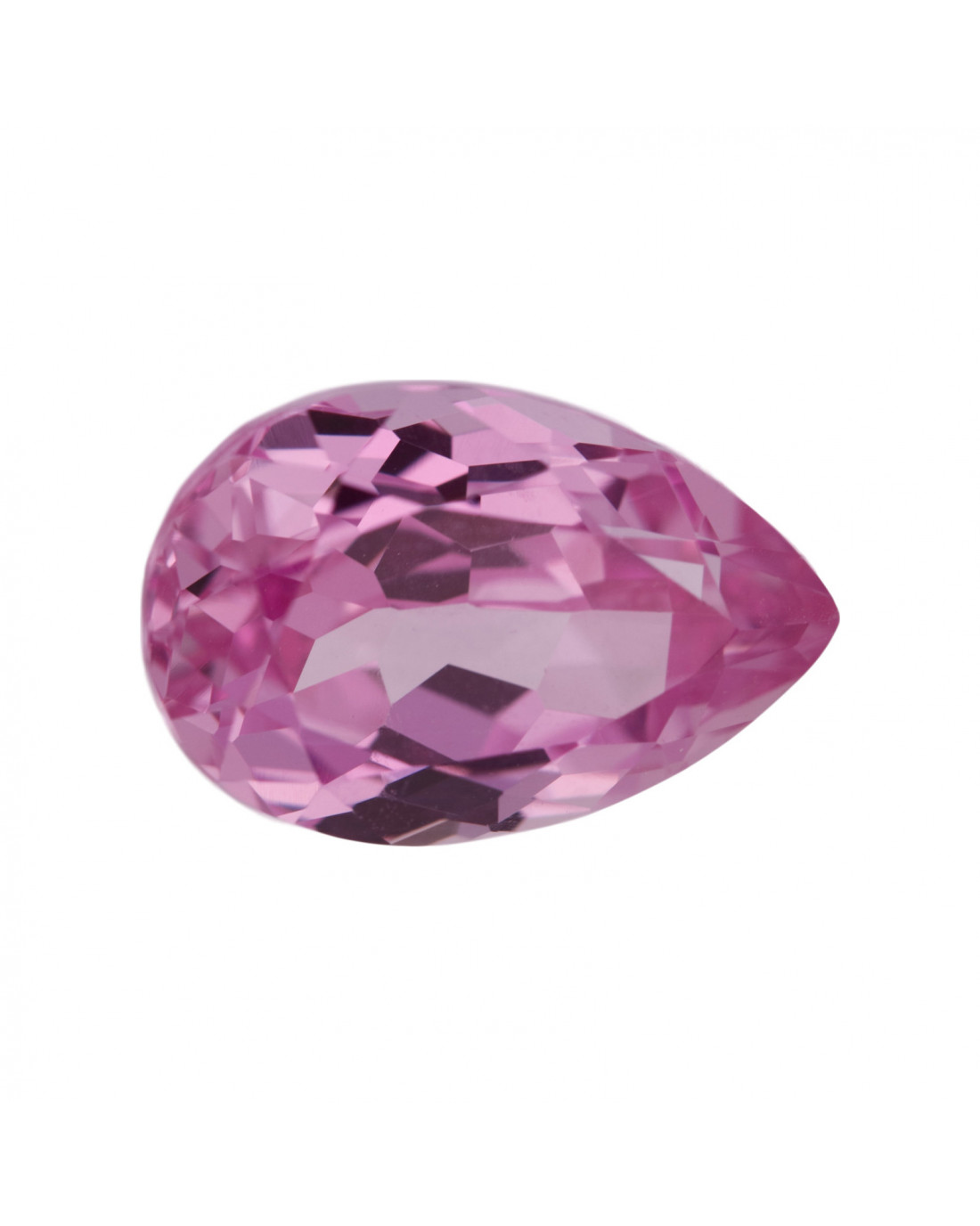 5X3mm PEAR LAB-GROWN PINK SAPPHIRE