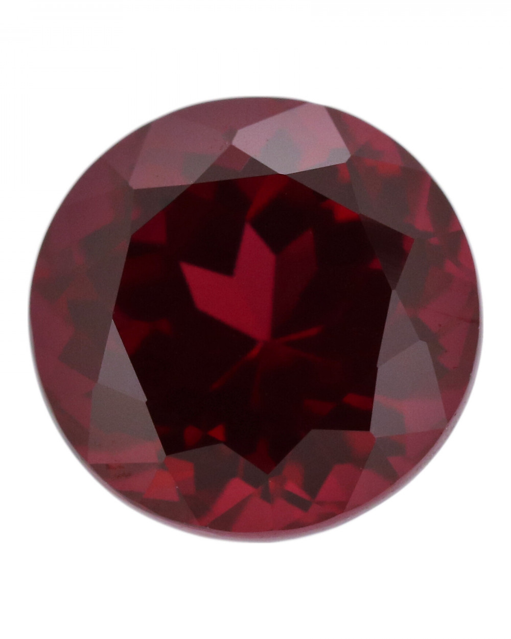 6.5mm ROUND LAB-GROWN RUBY
