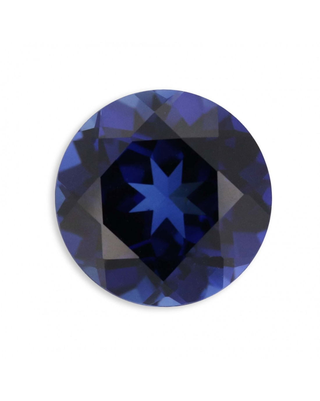 8mm ROUND LAB-GROWN SAPPHIRE