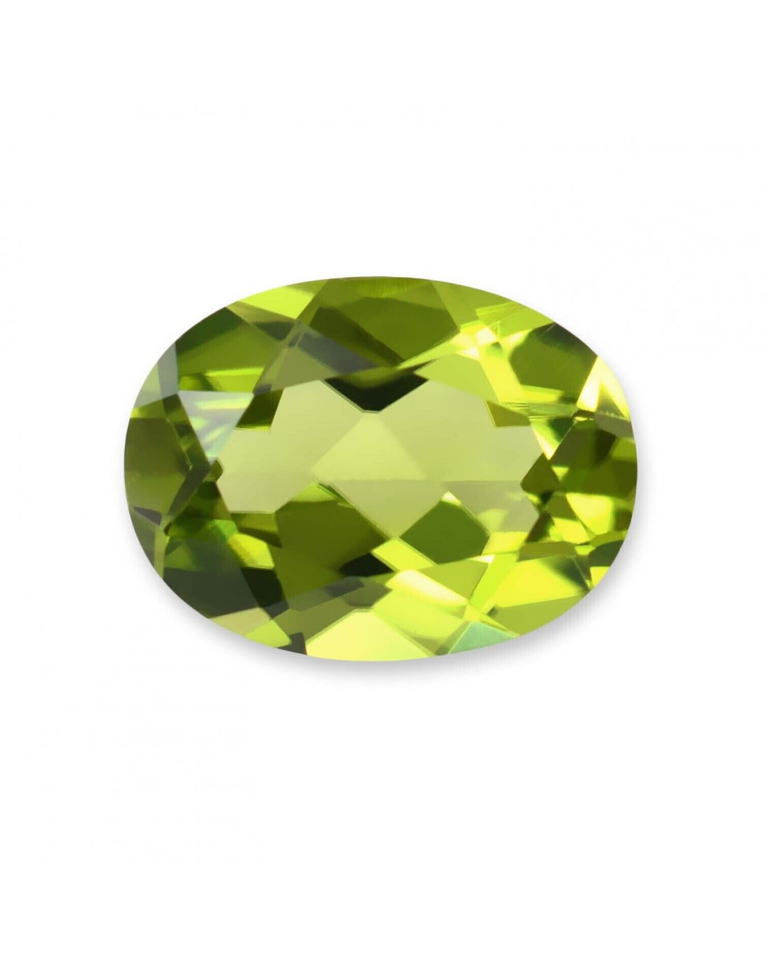 7X5mm OVAL PERIDOT AAA