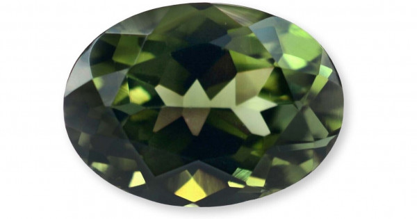 8X6mm OVAL GREEN TOURMALINE AAA