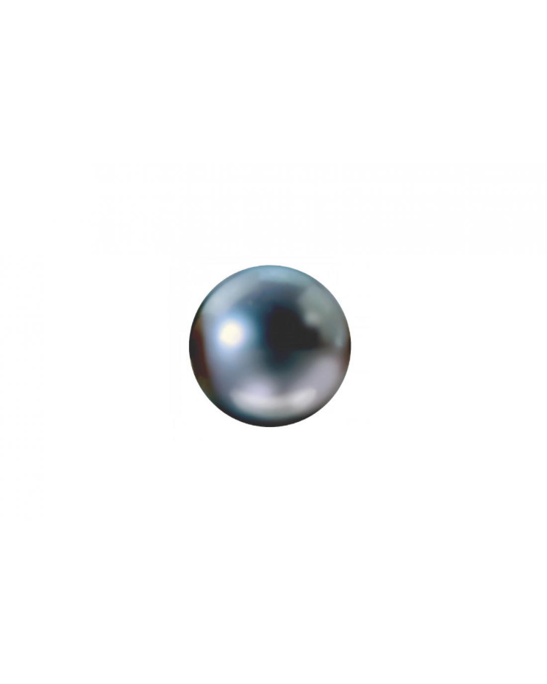 10mm ROUND PEARLS BLACK AA