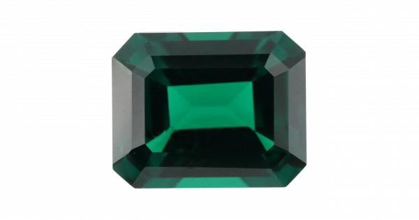 6X4mm EMERALD CUT LAB-GROWN EMERALD