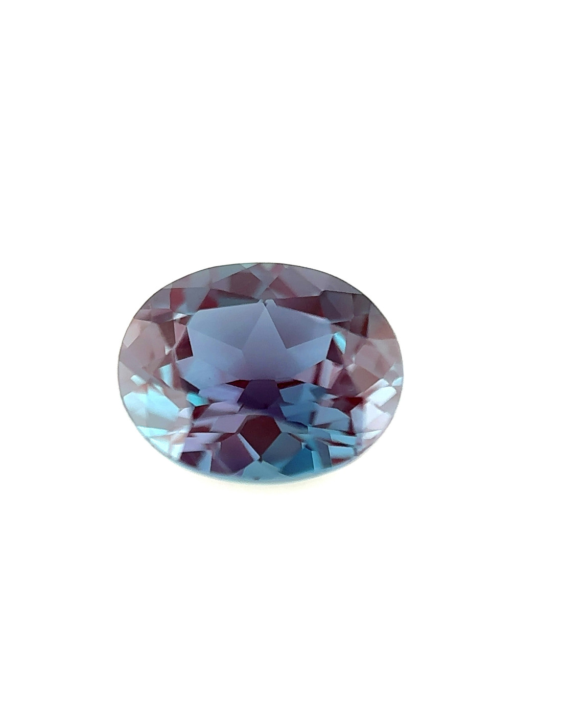 8X6mm OVAL LAB-GROWN ALEXANDRITE