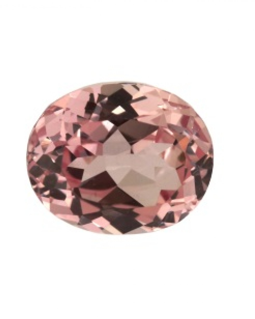 7X5mm OVAL LAB-GROWN PEACH SAPPHIRE