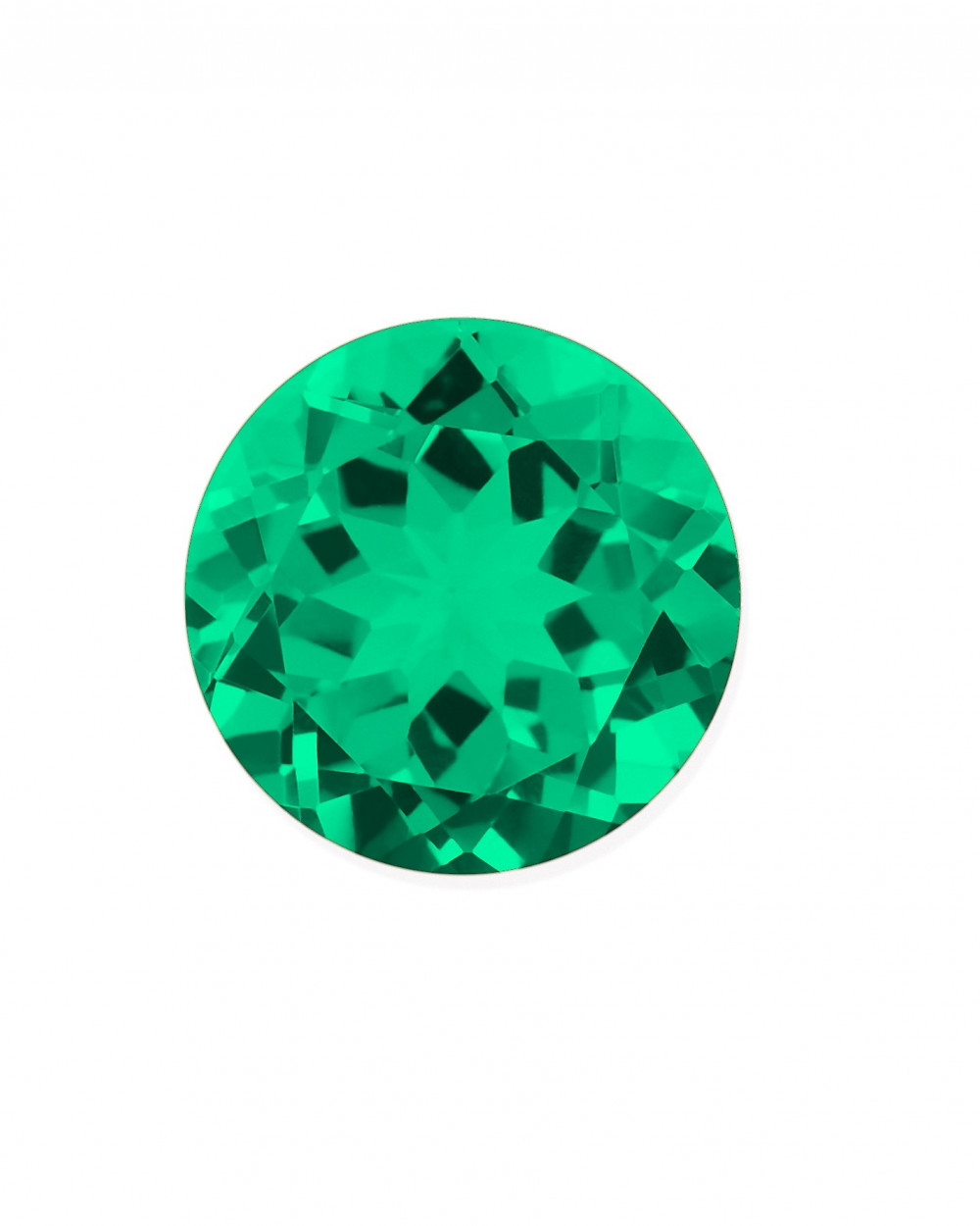 2mm ROUND EMERALD AA