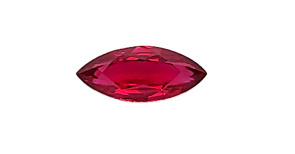 4X2mm MARQUISE RUBY AA