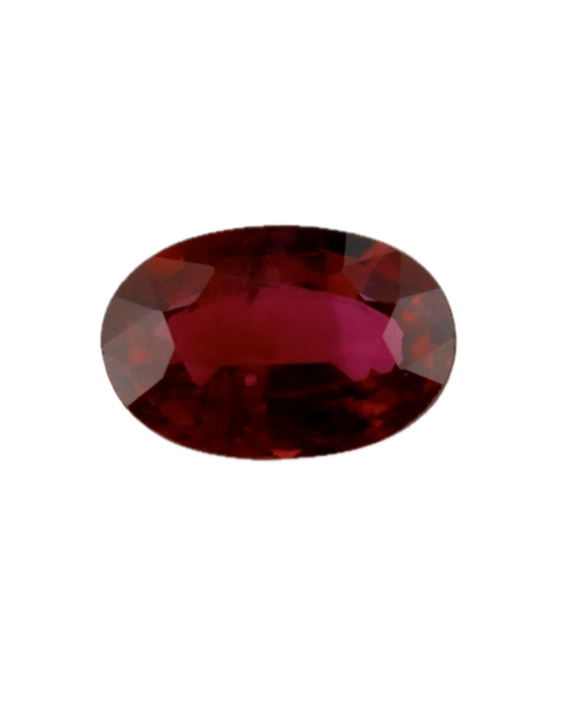 6X4mm OVAL RUBY AA