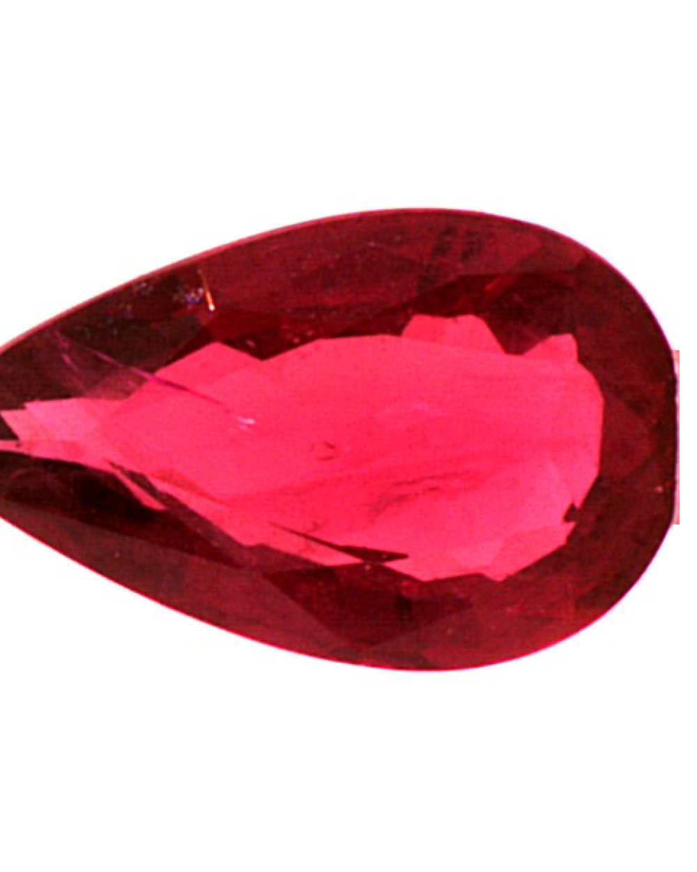 7X5mm PEAR RUBY AA