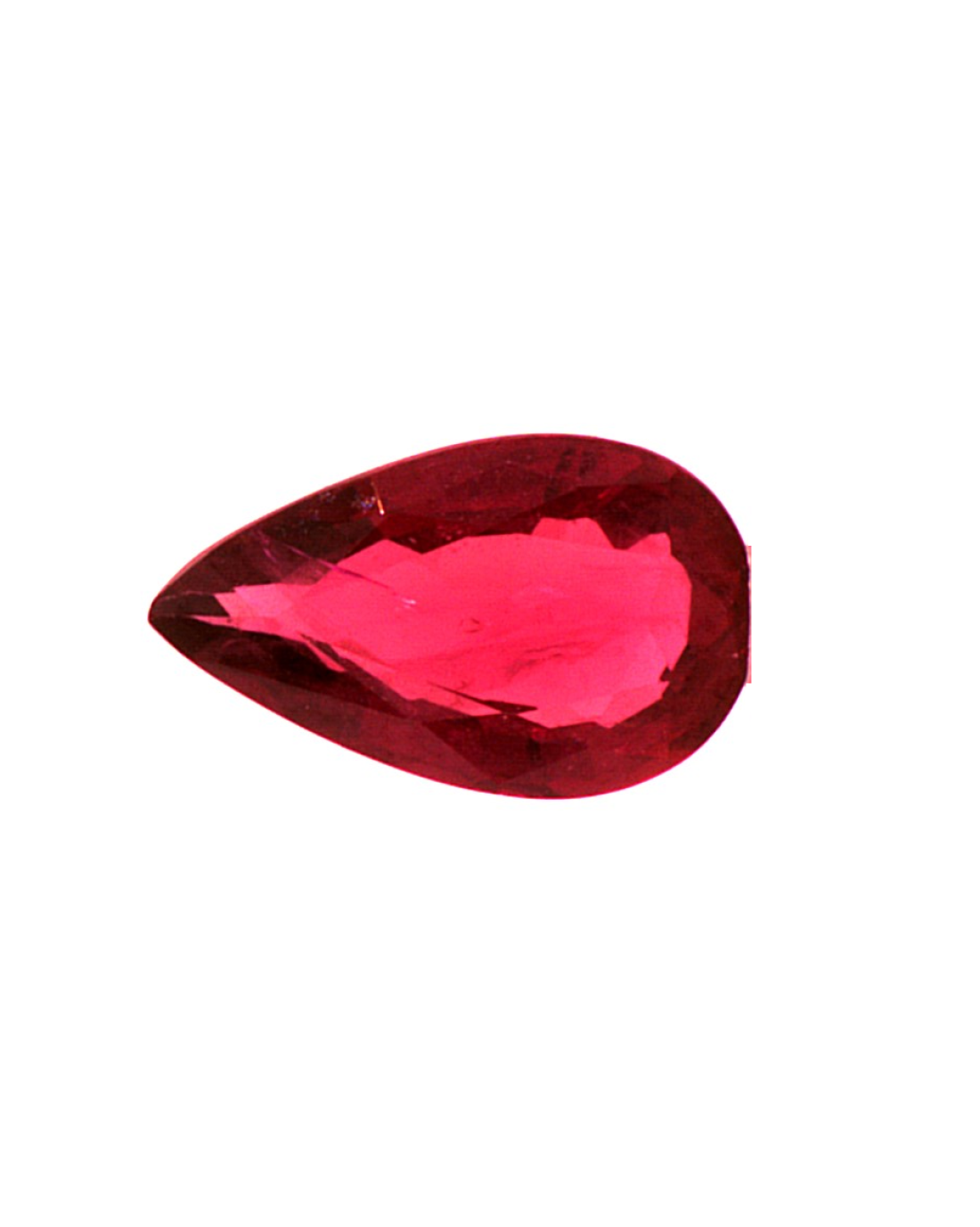 7X5mm PEAR RUBY AA