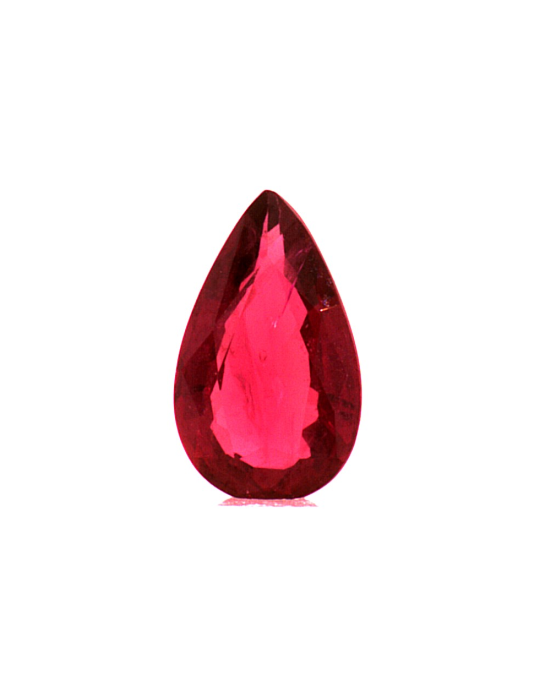 7X5mm PEAR RUBY AA