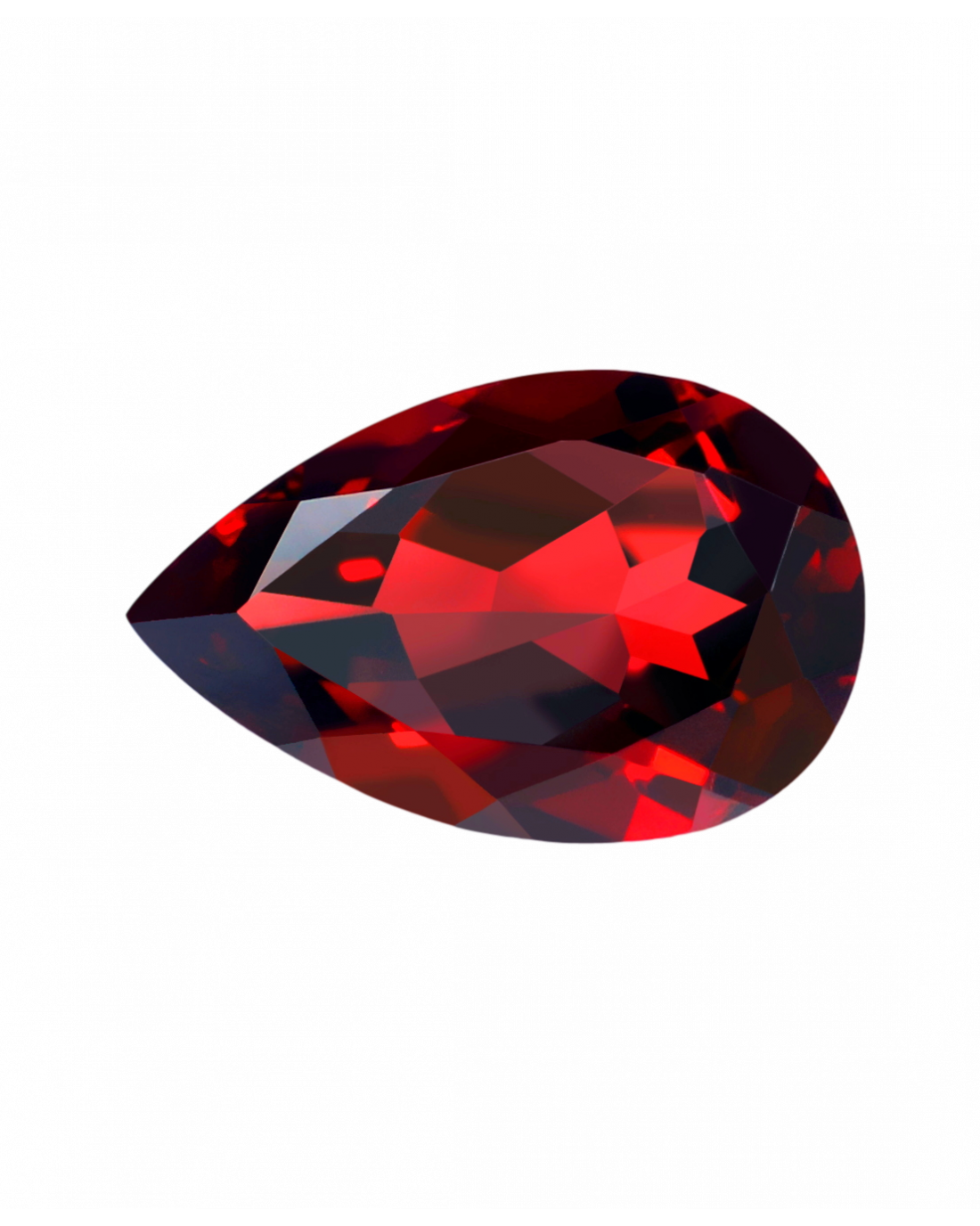 7X5mm PEAR RUBY AAA